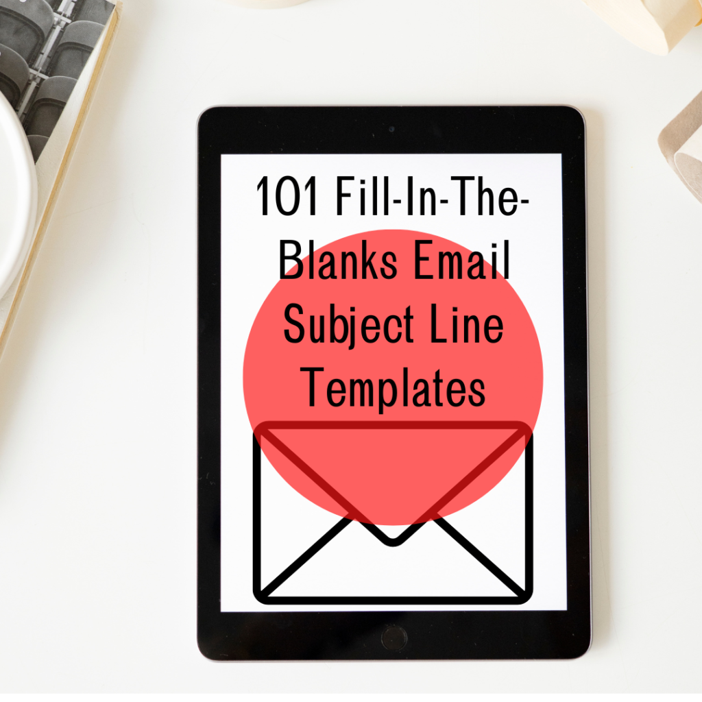 Email Subject Line Template – Funnel Mates